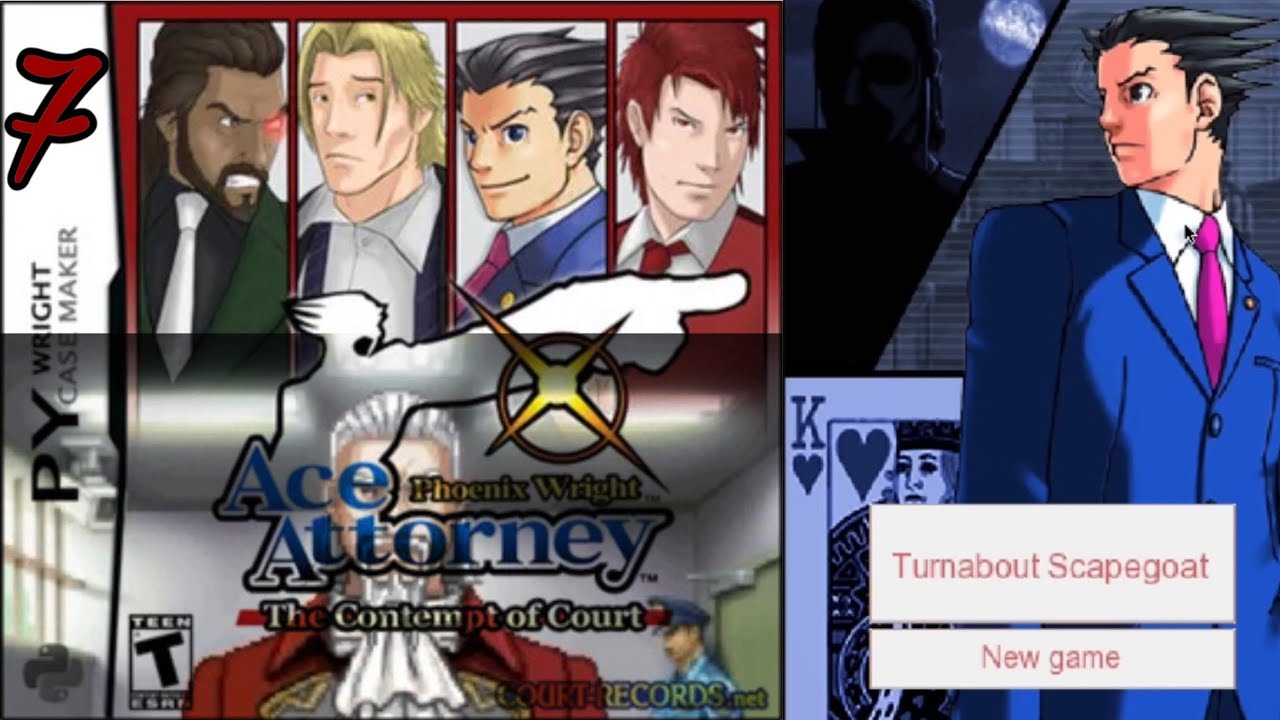 Ace Attorney: Contempt Of Court Let's Play Part 7 | Theory Time - YouTube