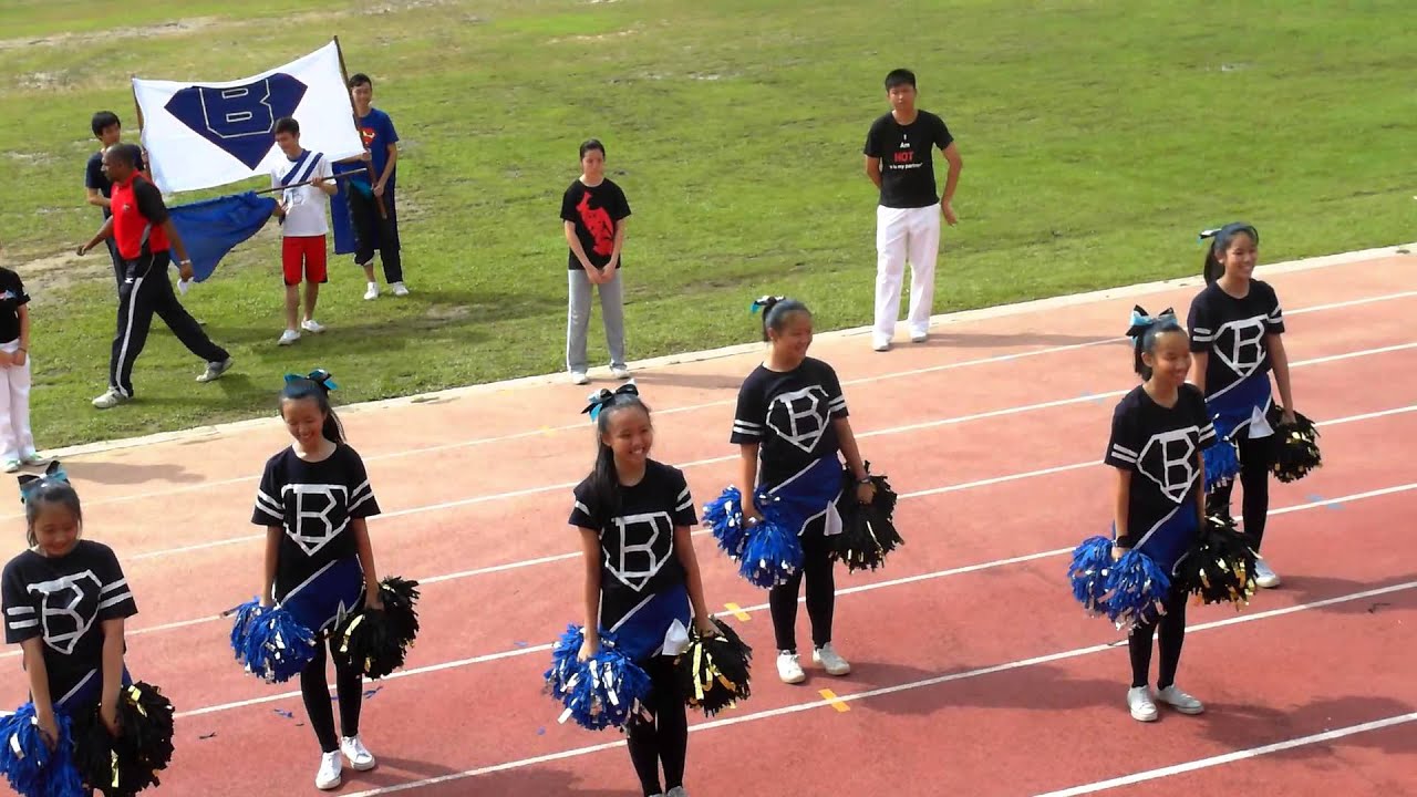 Blue House Cheer 2014 Smk Sri Sentosa (part 2) - YouTube
