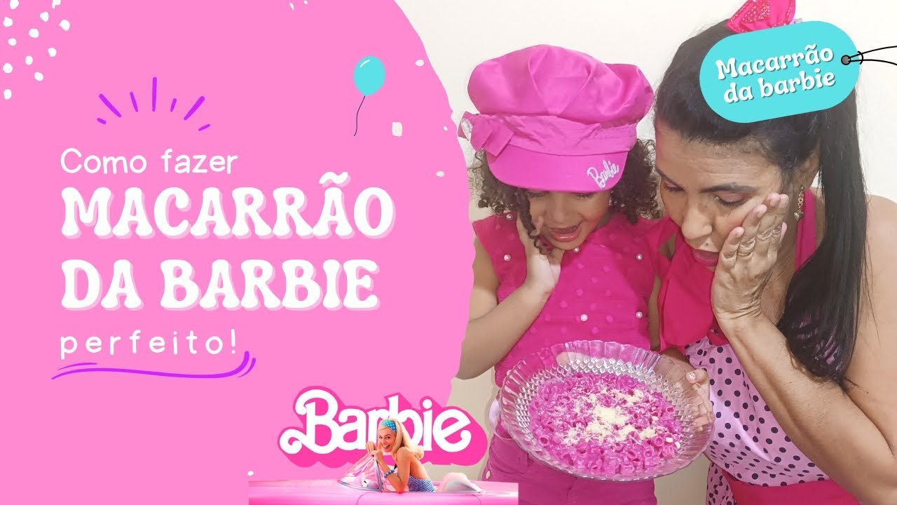 COMO FAZER MACARRÃO DA BARBIE🩷 - YouTube