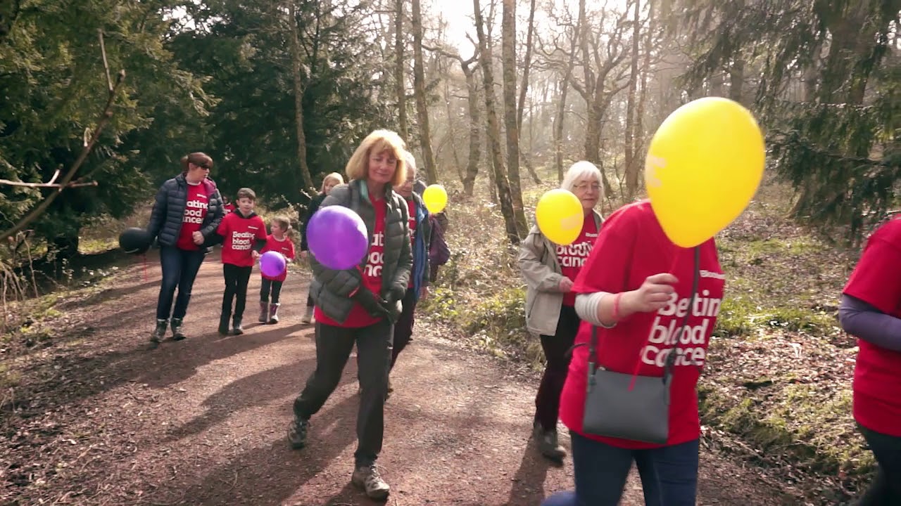 Bloodwise Balloon Walk 2018 - YouTube
