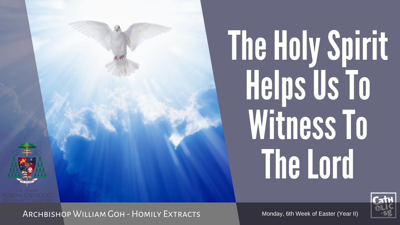The Holy Spirit Helps Us To Witness To The Lord - Homily by Archbishop ...
