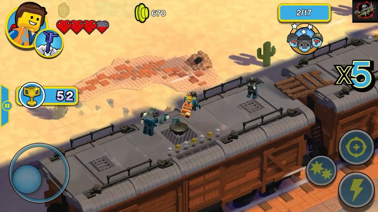 The Lego Movie - Android Walkthrough # Train Escape - Part 17 - YouTube