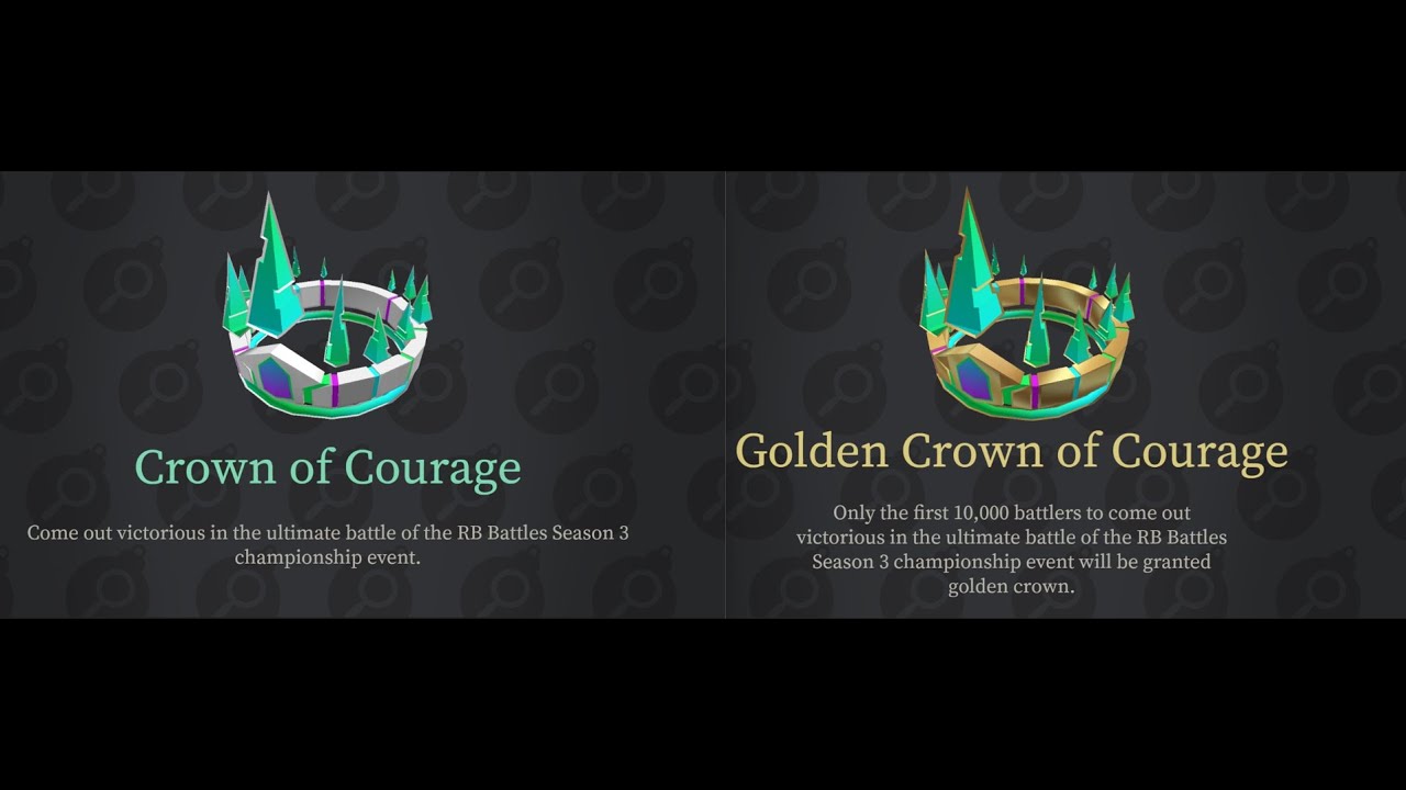 You can still get the Golden Crown! How to get the Crown of Courage ...