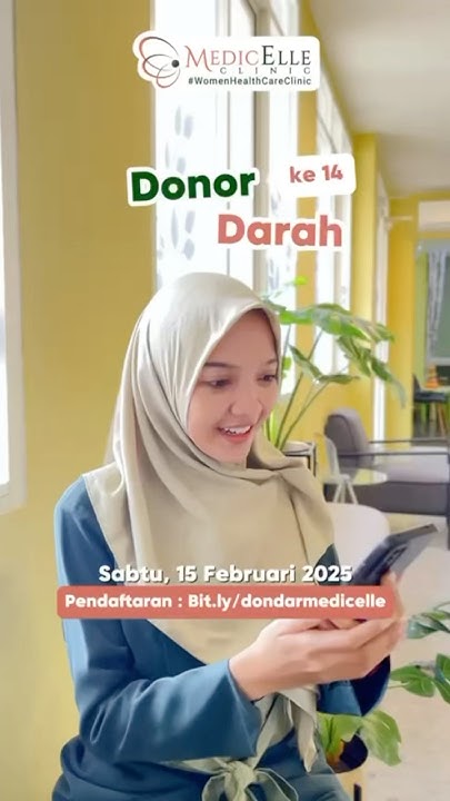 Donor darah ke 14 MedicElle hadir kembali 💕 Catat tanggalnya dan jangan lupa daftar segera ya💕 ...