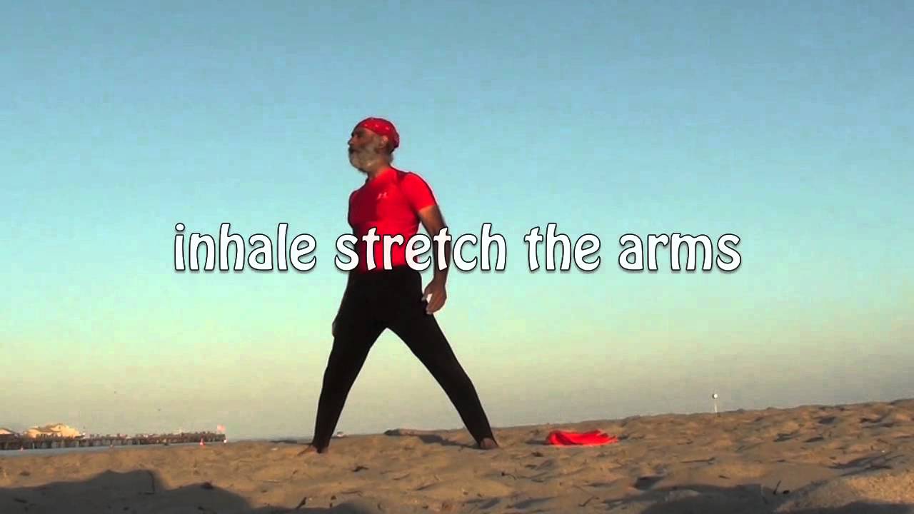 Beach Core Workout 1 by RussaYog - YouTube