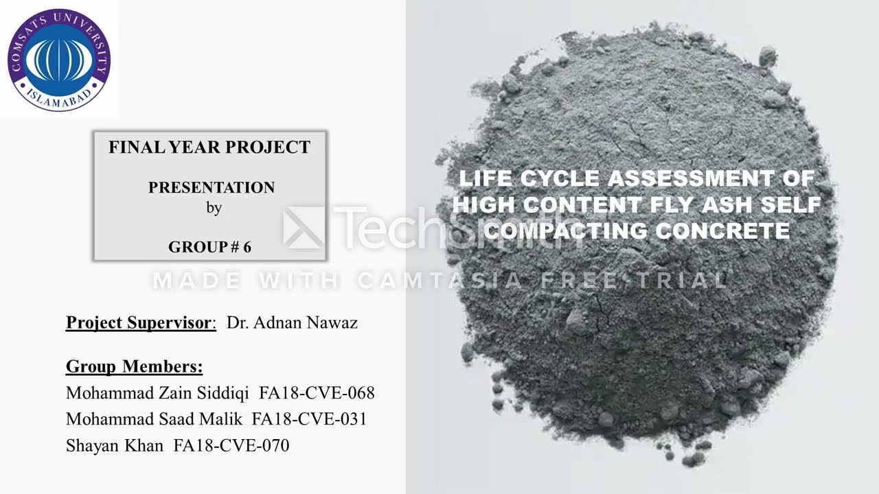 Life Cycle Assessment of High Content Fly Ash Self Compacting Concrete ...