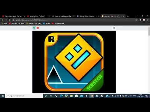 Geometry Dash on Scratch? | Playing Geometry dash on scratch by ...