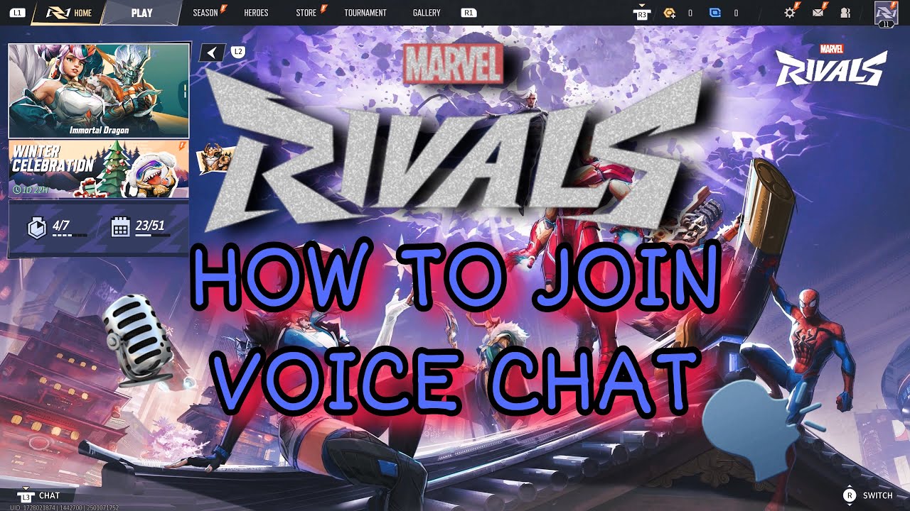 How To Join Voice Chat | MARVEL RIVALS | Easy Tutorial 🗣️🎙️ - YouTube