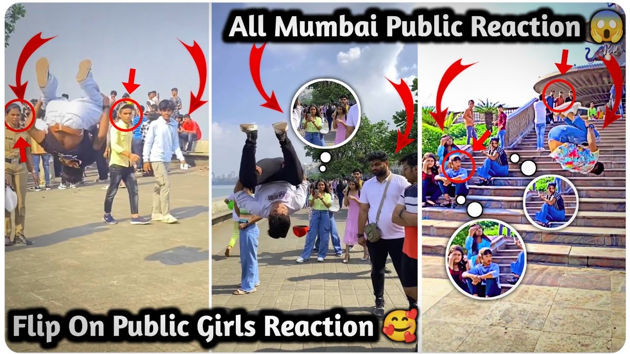 Amazing Reaction Flips Stunning || Public Reaction Flips Stunning ...