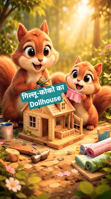 Gilloo - कोको का dollhouse 🐿 ♥️ #funny - YouTube