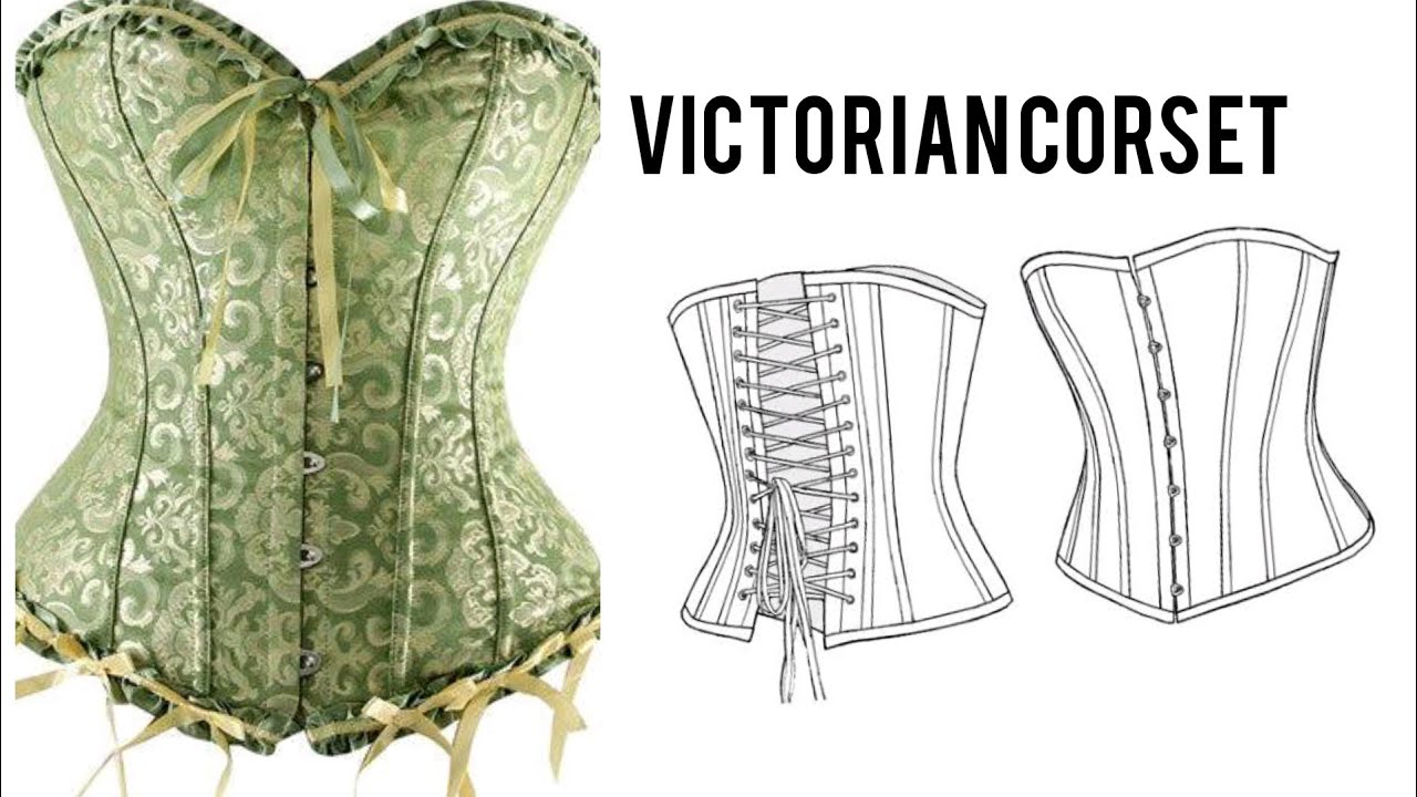 How to make a Victorian Corset( Pattern Drafting) - YouTube