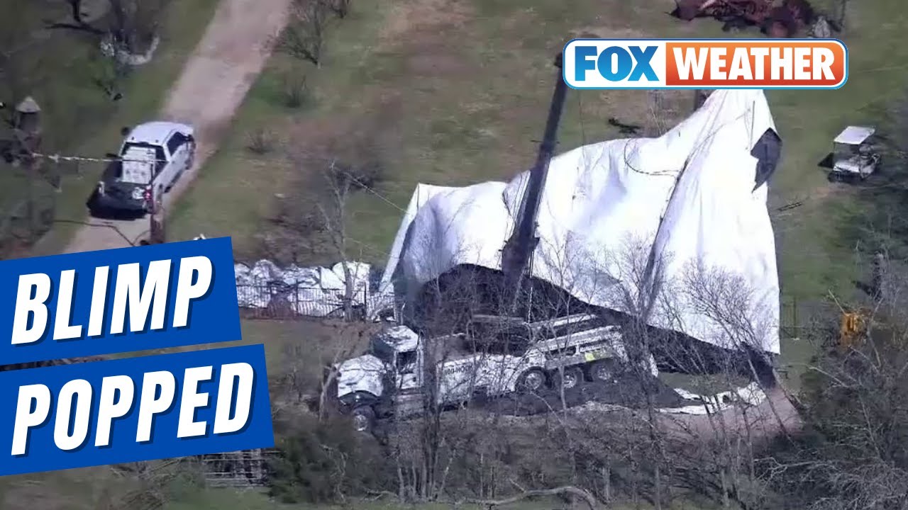 Giant Border Protection Blimp Crashes In Texas After Escaping During ...
