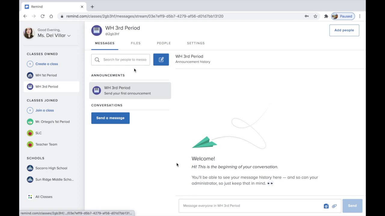 How to join a class on Remind - YouTube