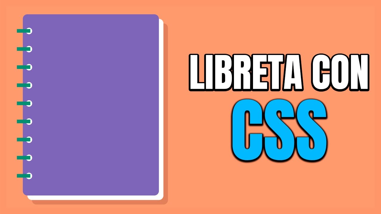 LIBRETA con CSS | Aprende a dibujar con CSS #8 - YouTube
