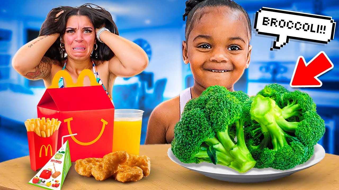 NOVA CHOOSES WHAT WE EAT FOR 24 HOURS | The Prince Family Clubhouse ...