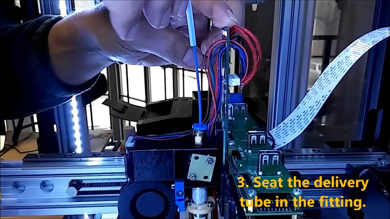 Loading Filament and Printing with the Hyrel3D MK1-250 - YouTube