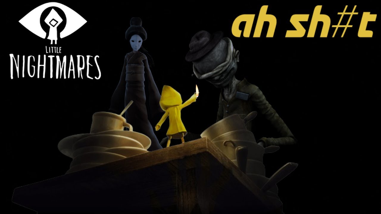 LITTLE NIGHTMARES 1 RUNNING FROM A JANITOR AND HUGGING GNOMES - YouTube