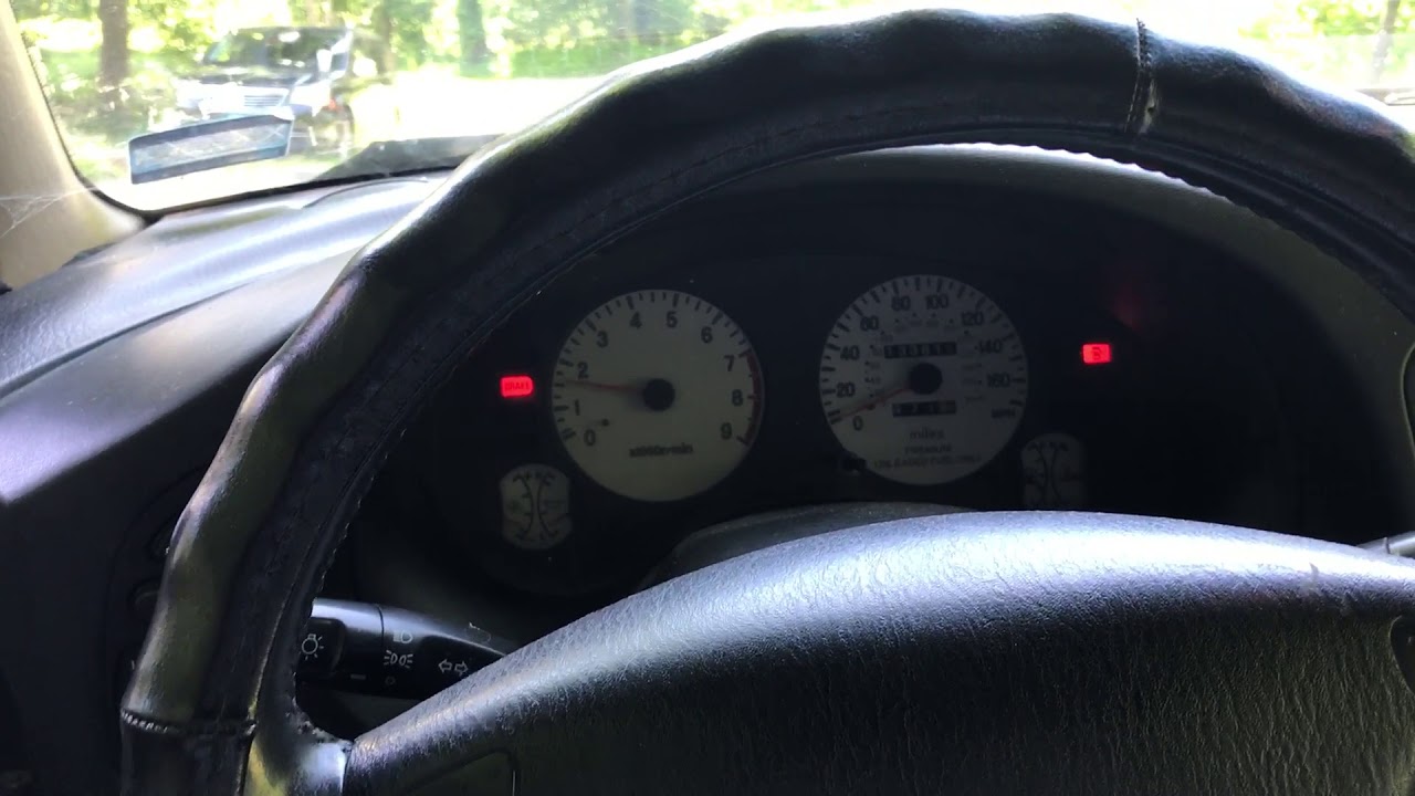 1999 Mitsubishi Eclipse GS-T Rev tap, interior view - YouTube