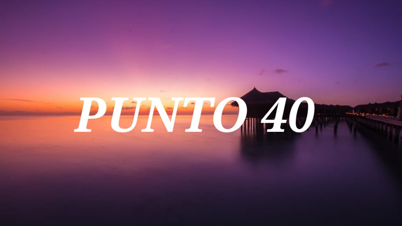 Rauw Alejandro, Baby Rasta - PUNTO 40 (Letra/Lyrics) - YouTube