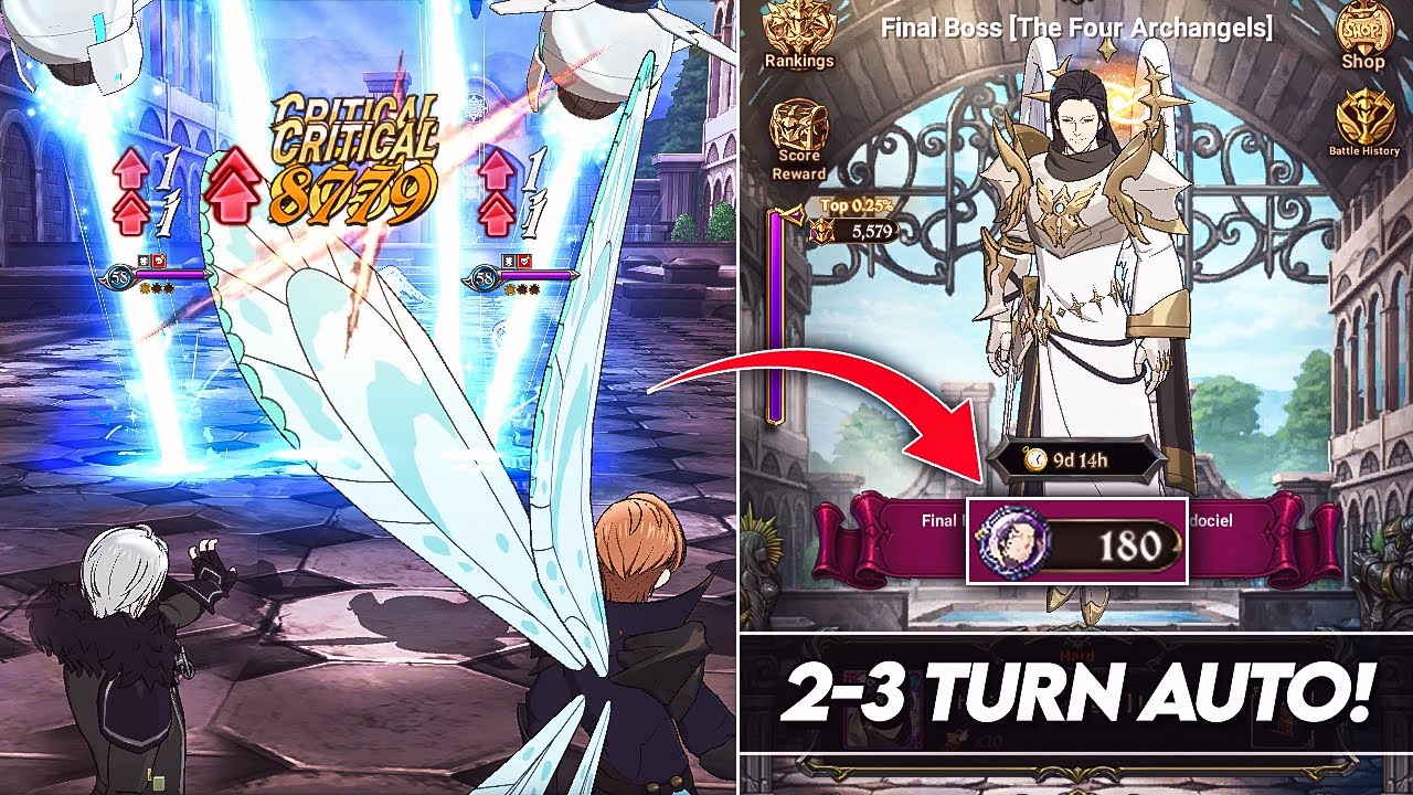 *2-3 TURN CLEAR* How To AUTO FARM Final Boss Ludociel! *Multiple Teams ...