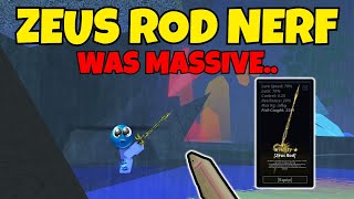 Zeus Rod Got A Massive Nerf Roblox Fisch Bucketyt Mp3 & Mp4 Download ...