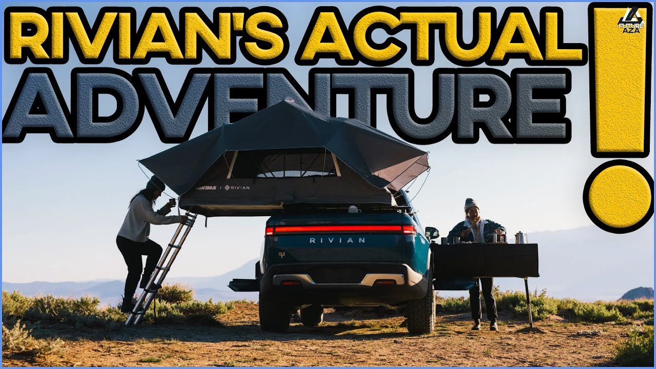Adventure-ready w/ EV truck - R1T to the rescue - YouTube