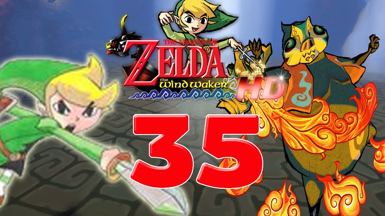 THE LEGEND OF ZELDA THE WIND WAKER HD ⛵ #35: Jalhalla Battle - YouTube