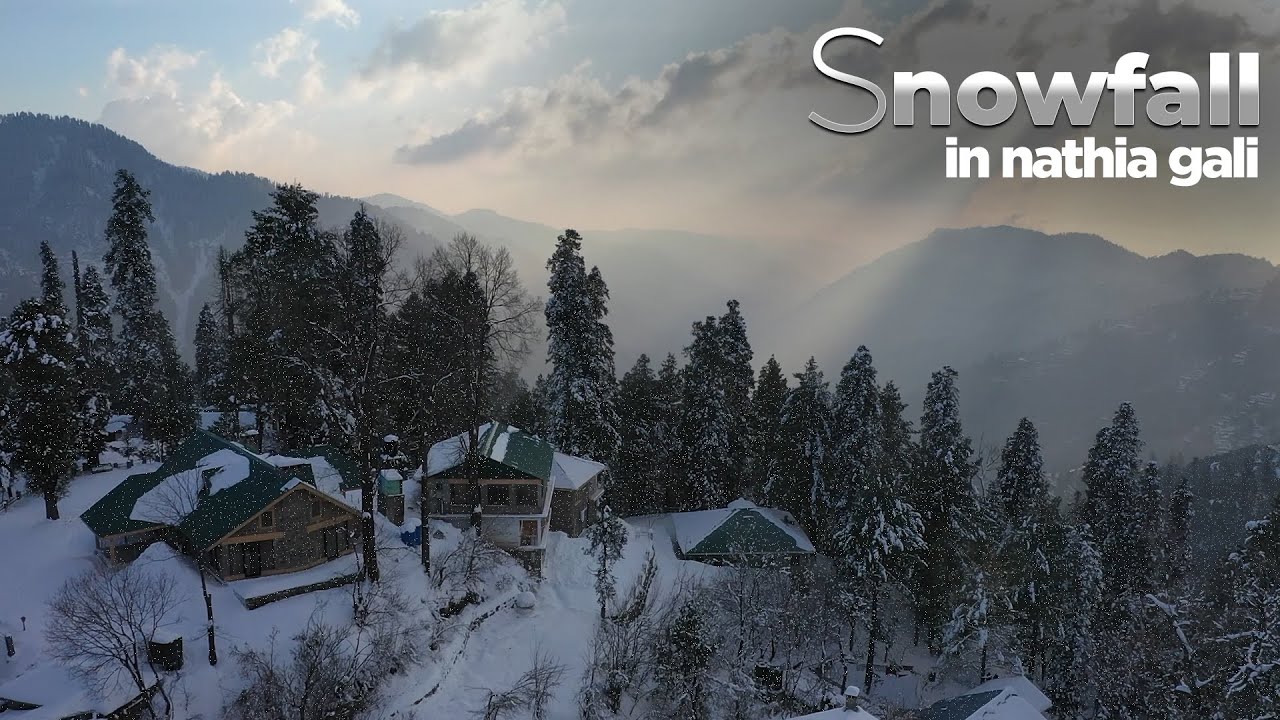 Winter Is Here | Nathia Gali Snowfall | Beautiful Place in KPK - YouTube