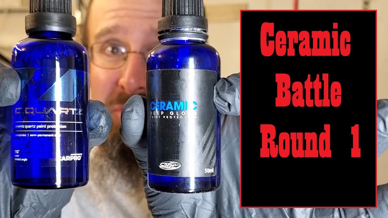 Ceramic Coating Showdown on the hood of the Jeep CRD ( Color N Drive VS ...