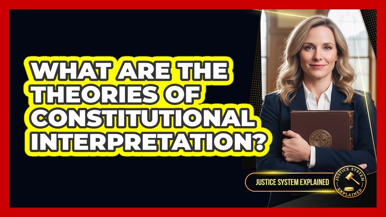 What Are the Theories of Constitutional Interpretation? - YouTube