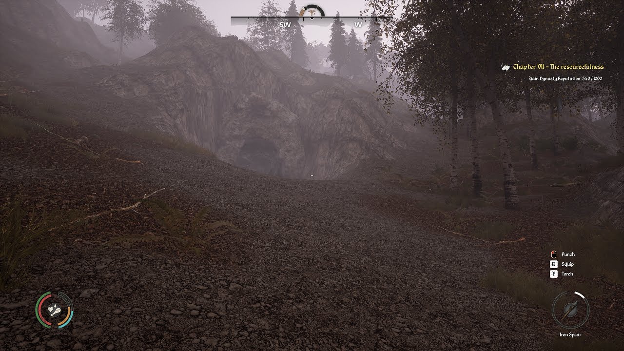 Medieval Dynasty - Cave location - Rock deposit - YouTube