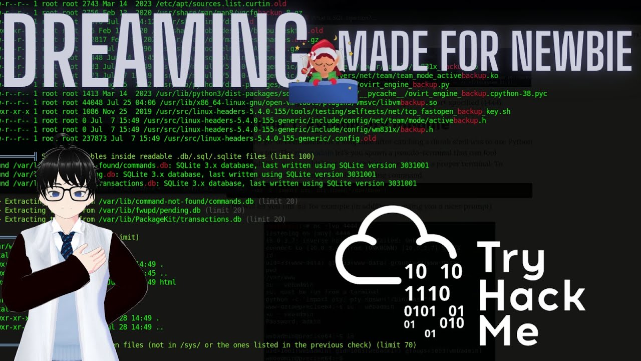 Tryhackme Dreaming | Walkthrough - YouTube