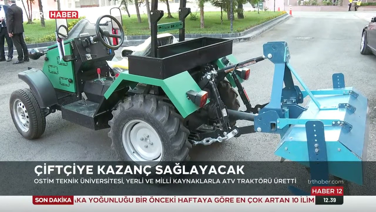 Çiftçiye Kazanç Sağlayacak Atv Traktör 11.09.2021 TURKEY - YouTube