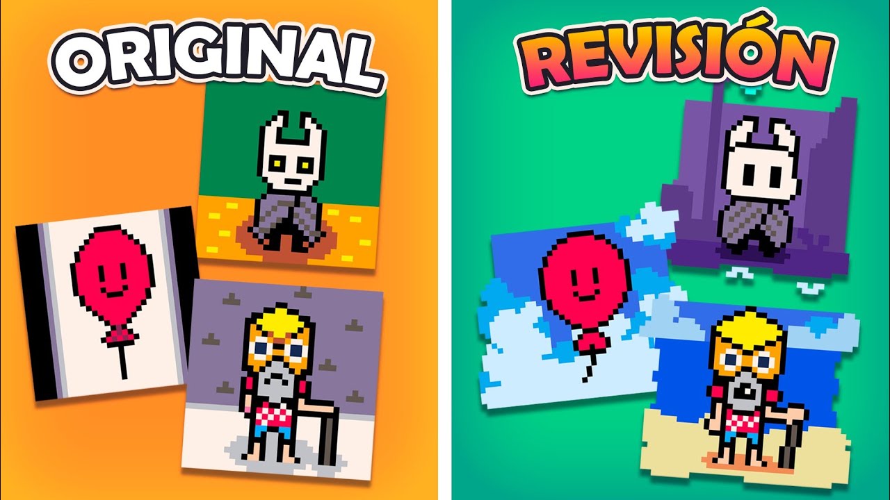 Un SUSCRITOR me RETÓ: REDISEÑÉ sus 3 Pixel Art de 16 bits 👾 - YouTube