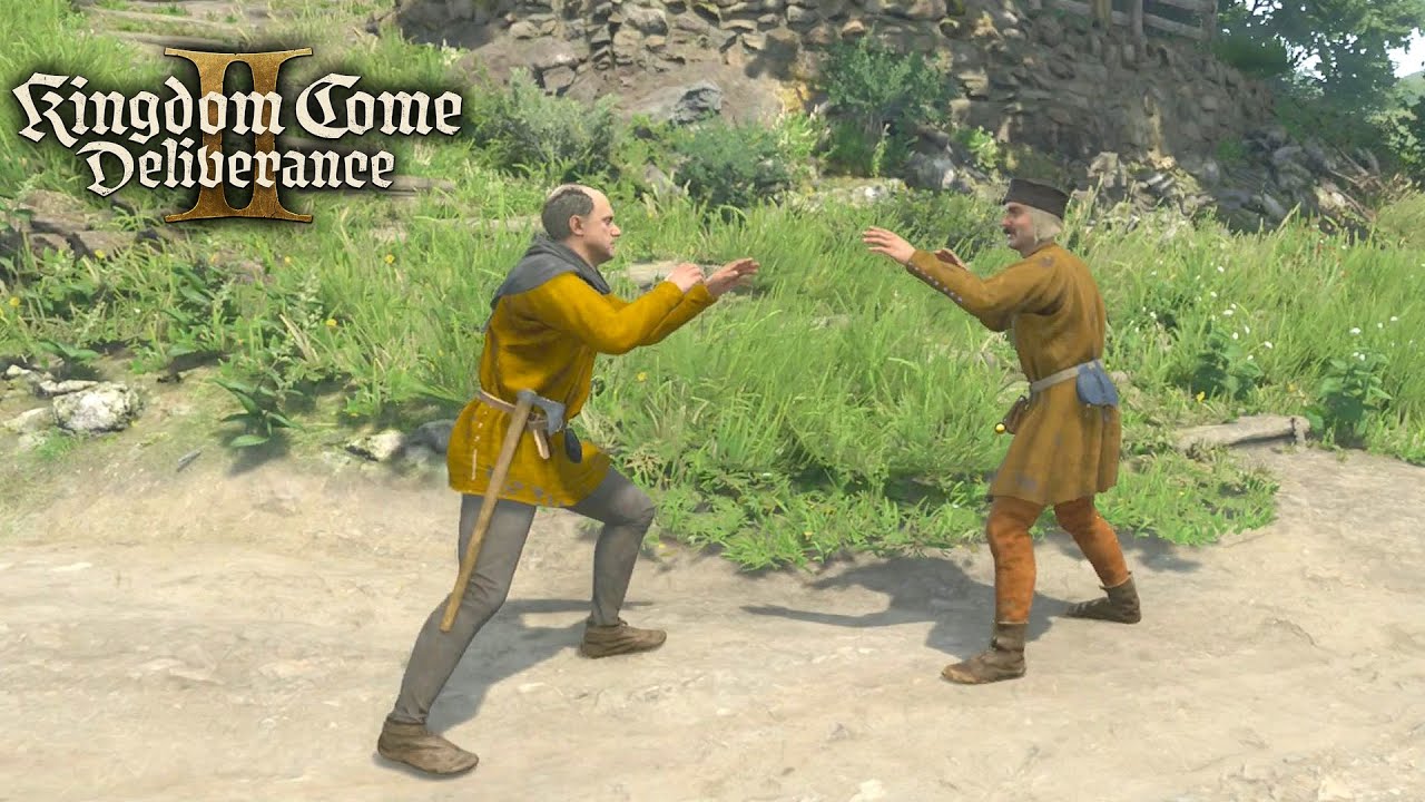 KCD2 Villagers Fight Over SH*T - Kingdom Come: Deliverance 2 - YouTube