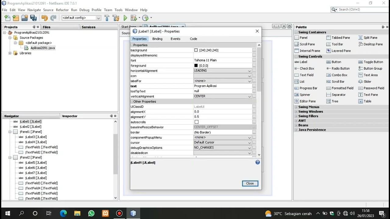 Membuat Program Aplikasi Sederhana Menghitung Nilai Mahasiswa Di ...
