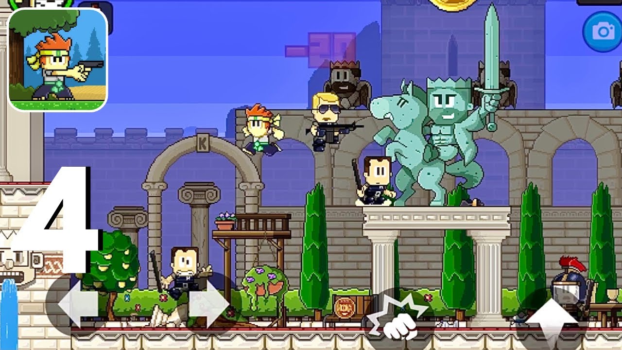 Dan The Man Stage 8-2-1 Gameplay Walkthrough (iOS,Andriod) #dantheman # ...