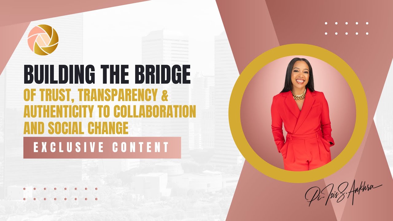 Building The Bridge of Trust, Transparency & Authenticity to ...