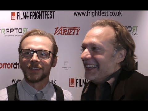 Simon Pegg & Greg Nicotero Interview - YouTube