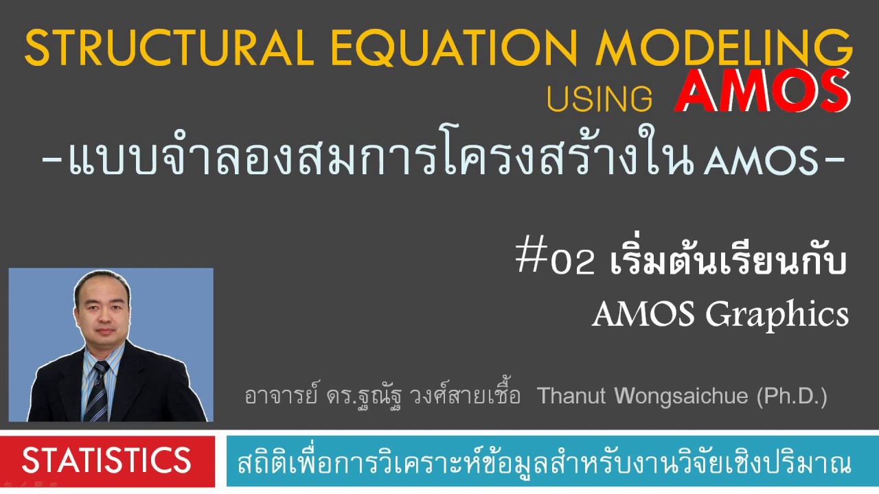 AMOS_# 2 เริ่มต้นกับ AMOS Graphics - YouTube