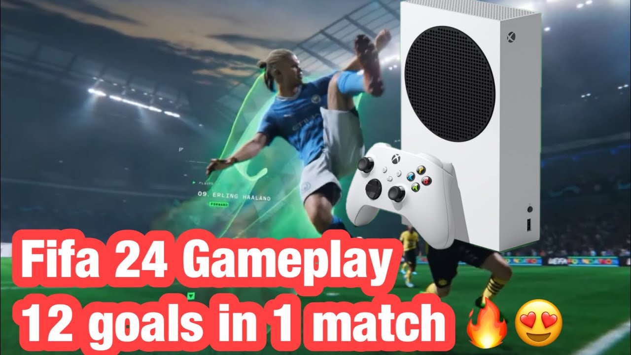 Fifa 24 gameplay on xbox series s ( online ) - YouTube