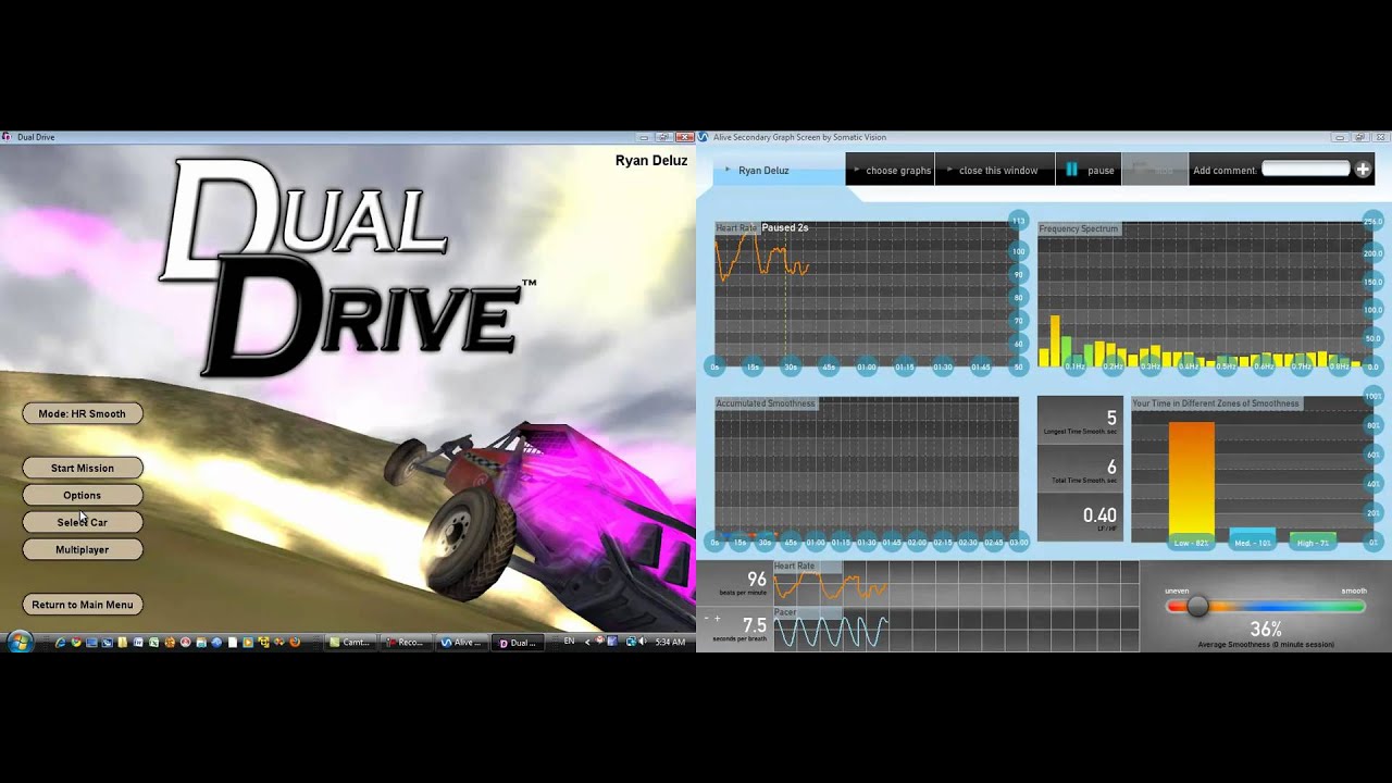 Alive Clinical Version Two Screen Display - YouTube