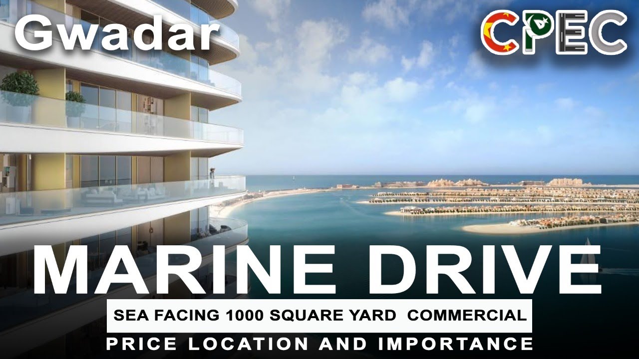 Gwadar Marin Drive Sea facing 1000 sq yard commercial plots for sale in ...