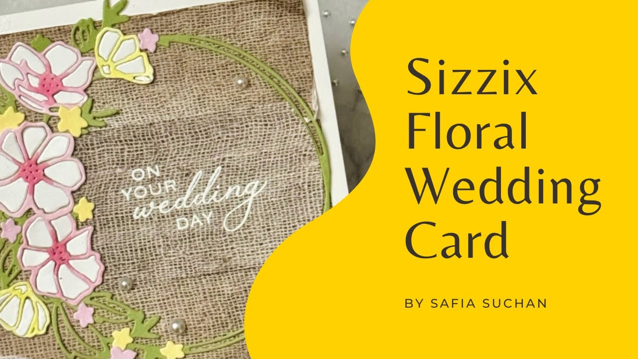 Sizzix | Floral Round Thinlet Dies | Card Making Tutorial - YouTube
