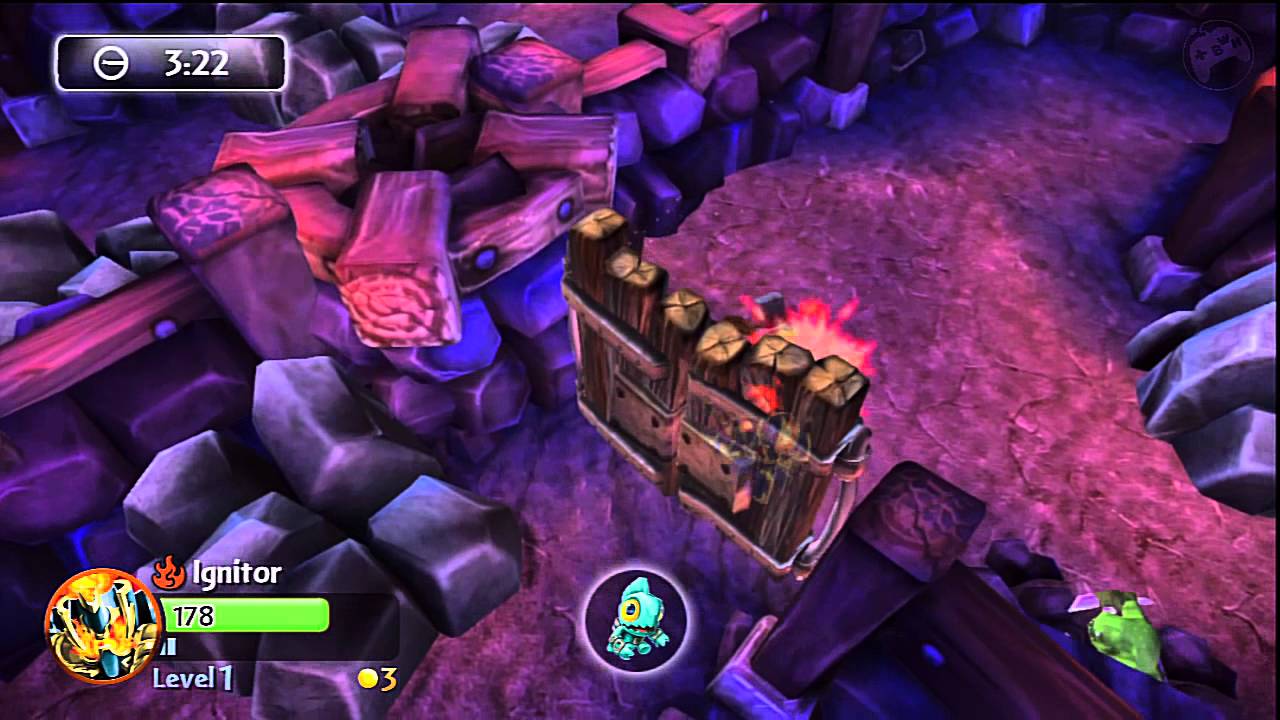 Skylanders Giants: Legendary Ignitor - Mining Is The Key - YouTube