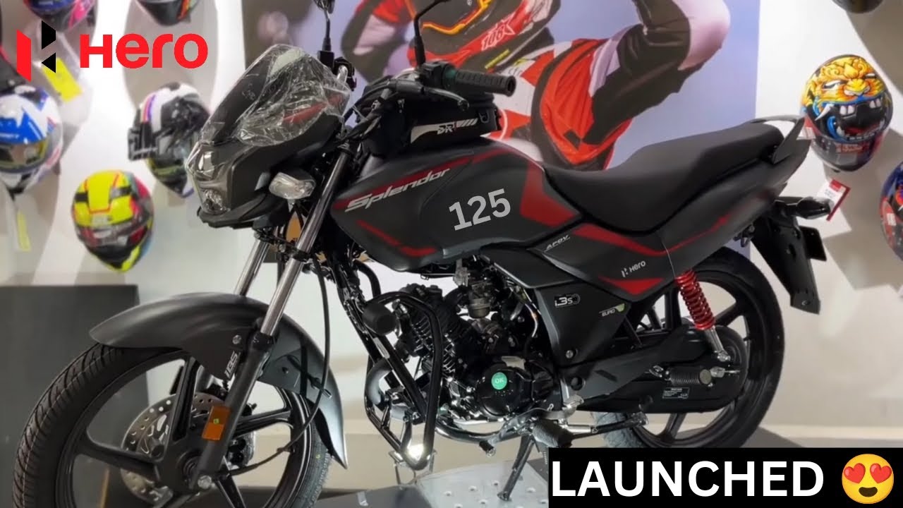 2024 Hero splendor Puls 125cc Bike New launch in India💥|Hero splendor ...