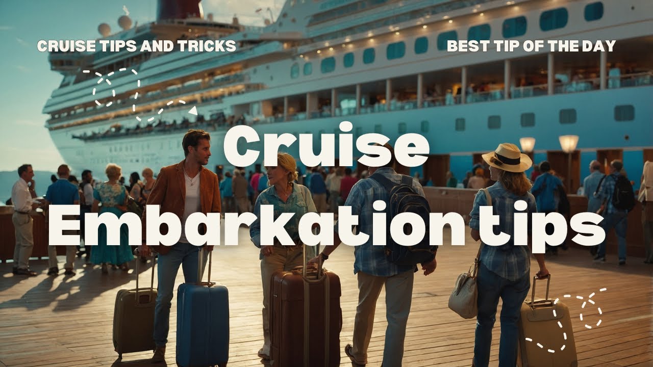 5 Essential Embarkation Day Tips for a Stress-Free Cruise Start - YouTube