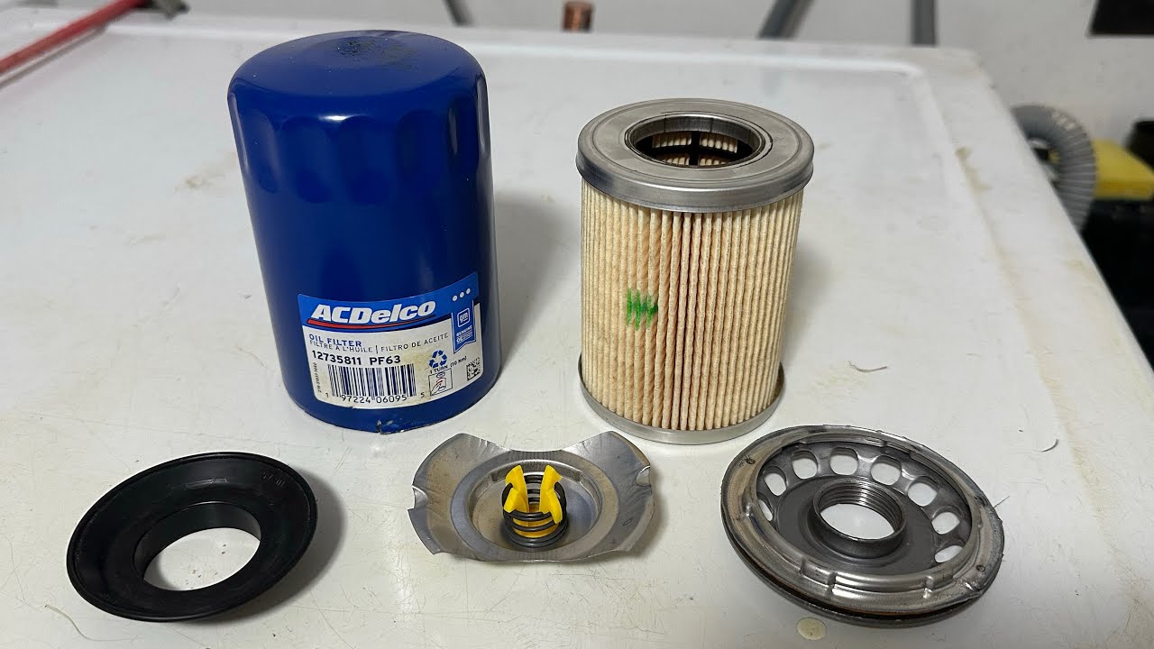 What’s Inside A Spin On Oil Filter - YouTube