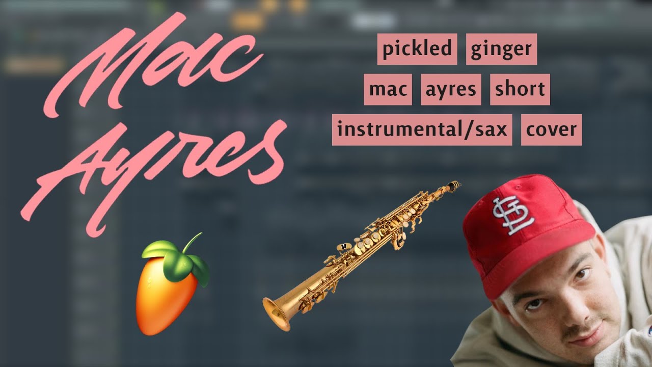 Mac Ayres - Pickled Ginger (Short Sax/Instrumental Cover) - YouTube