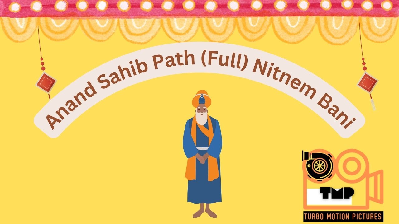 Anand Sahib Full (Fast) - Nitnem Bani - Path - YouTube